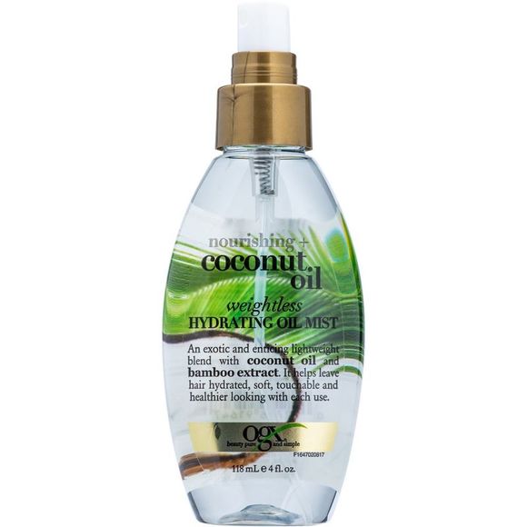 OGX | Hair | Ogx Nourishing Coconut Oil Weightless Hydrating Oil Mist 4 ...